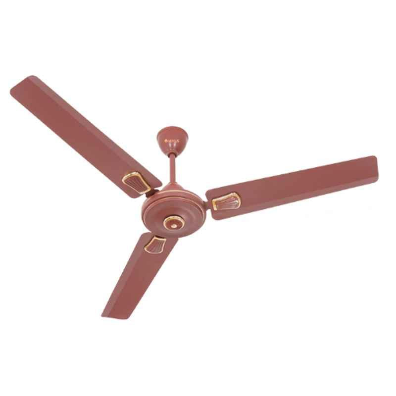 Buy Venus Wintair W1200 75W 400rpm Matt Brown Ceiling Fan, Sweep: 1200 ...